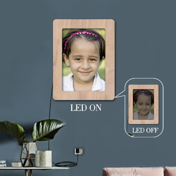 Buy & Send Personalized LED Photo Frames to India from Zestpics