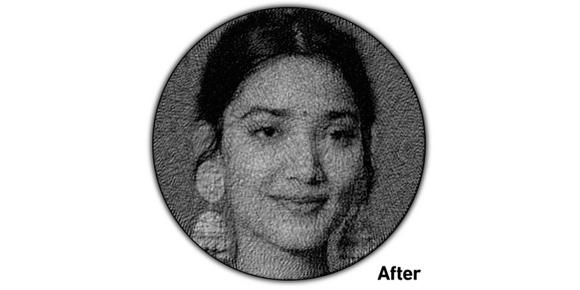 Personalized String Art Portrait | Unique & Handmade Art | Zestpics