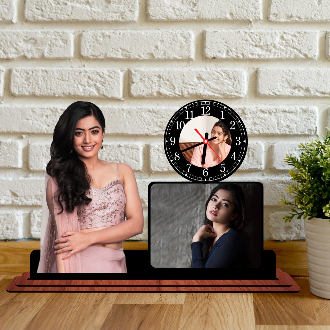 Photo Clock, Personalized Table Clock - Best Birthday or Anniversary ...