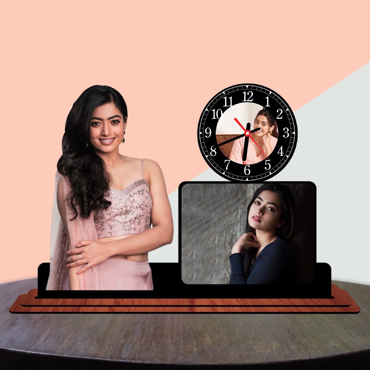 Photo Clock, Personalized Table Clock - Best Birthday or Anniversary ...