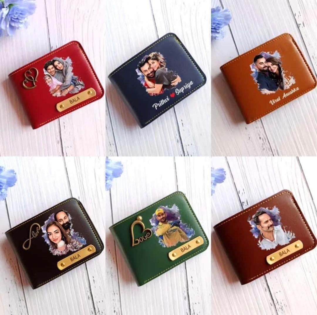 Personalized UV Print Wallet: Photo & Text (Never Fades!) | Zestpics