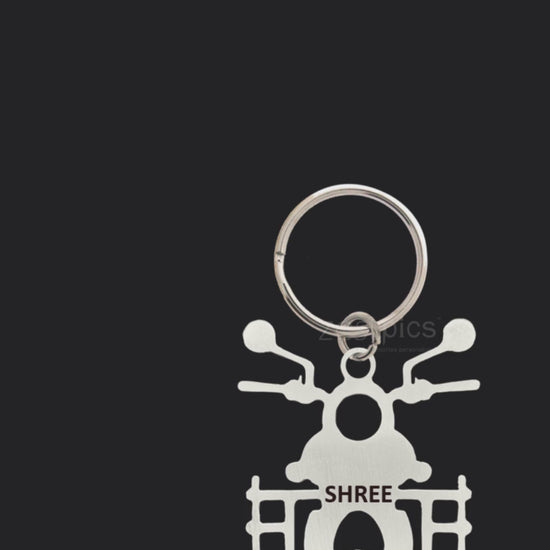 Keychains for Bikes, Number Plate Design for Bike, Bike Keyring | Zestpics