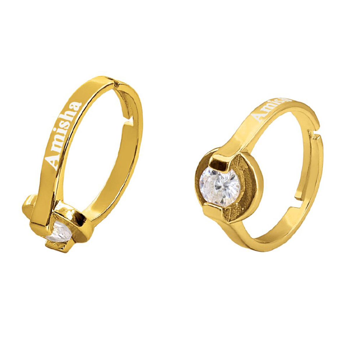 Personalised Name Rings, Engraved Rings – Buy Online – Zestpics | Name ...