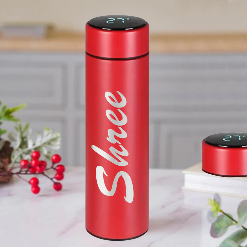 Smart Water Bottle with LED Temperature Display | Perfect for Hot and ...