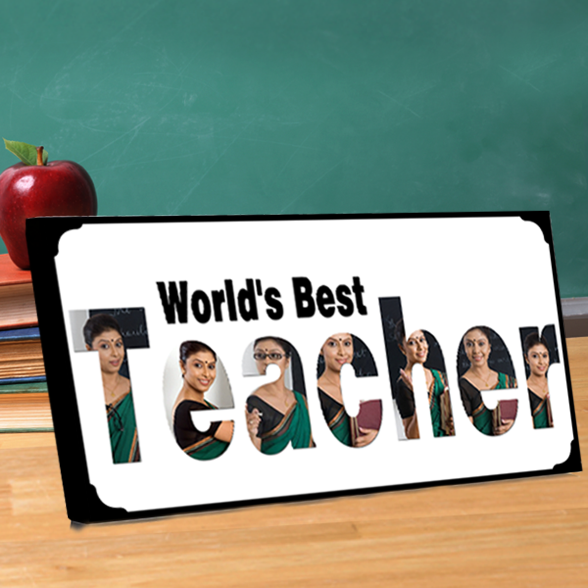 World's Best Teacher Photo Frame, Gifts for Teachers, Best Gifts for ...